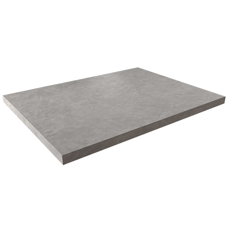 Source Furniture Concreto Rectangular Bevel Table Top - Wayfair Canada